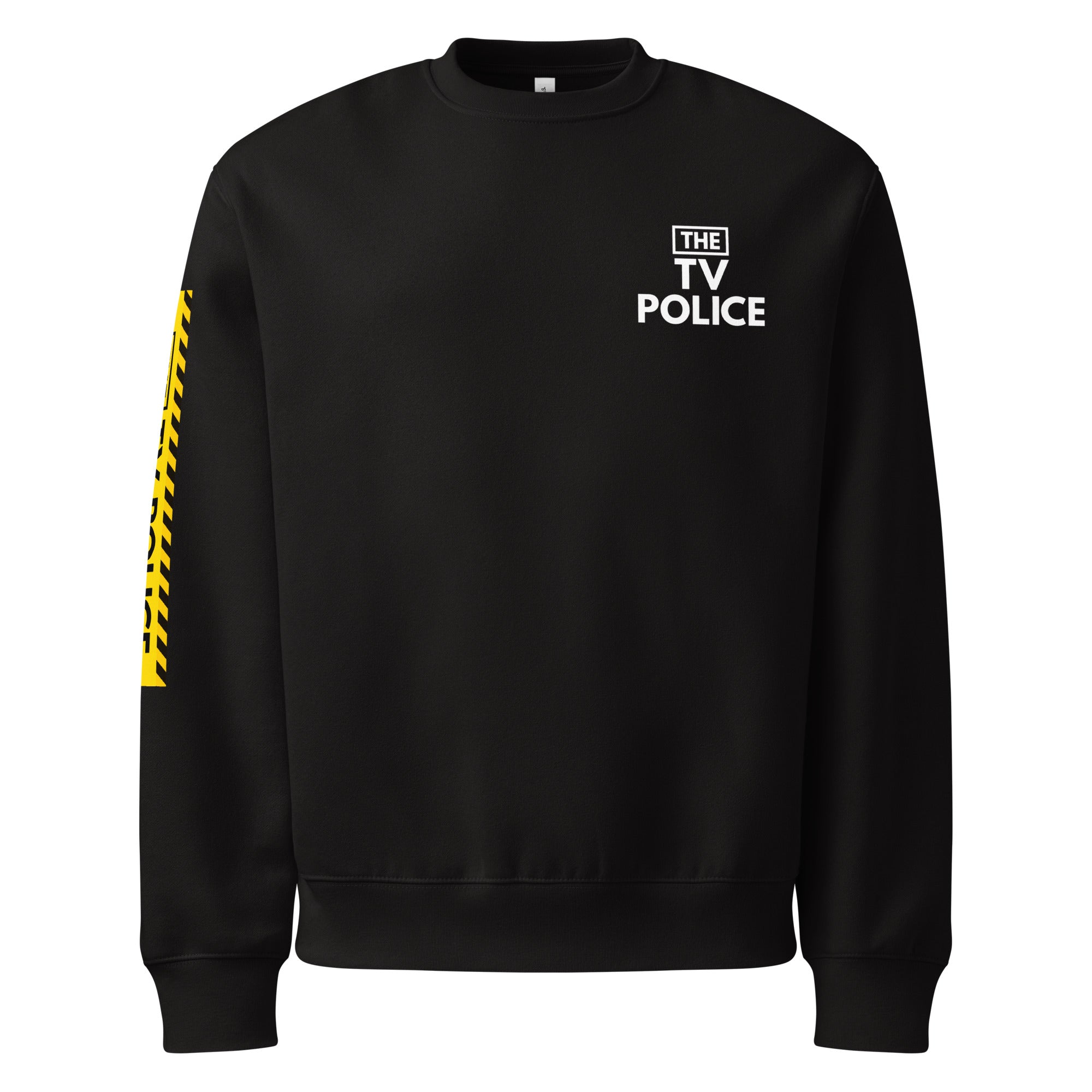 The TV Police "Caution" Oversized Heavyweight Sweatshirt – The TV ...